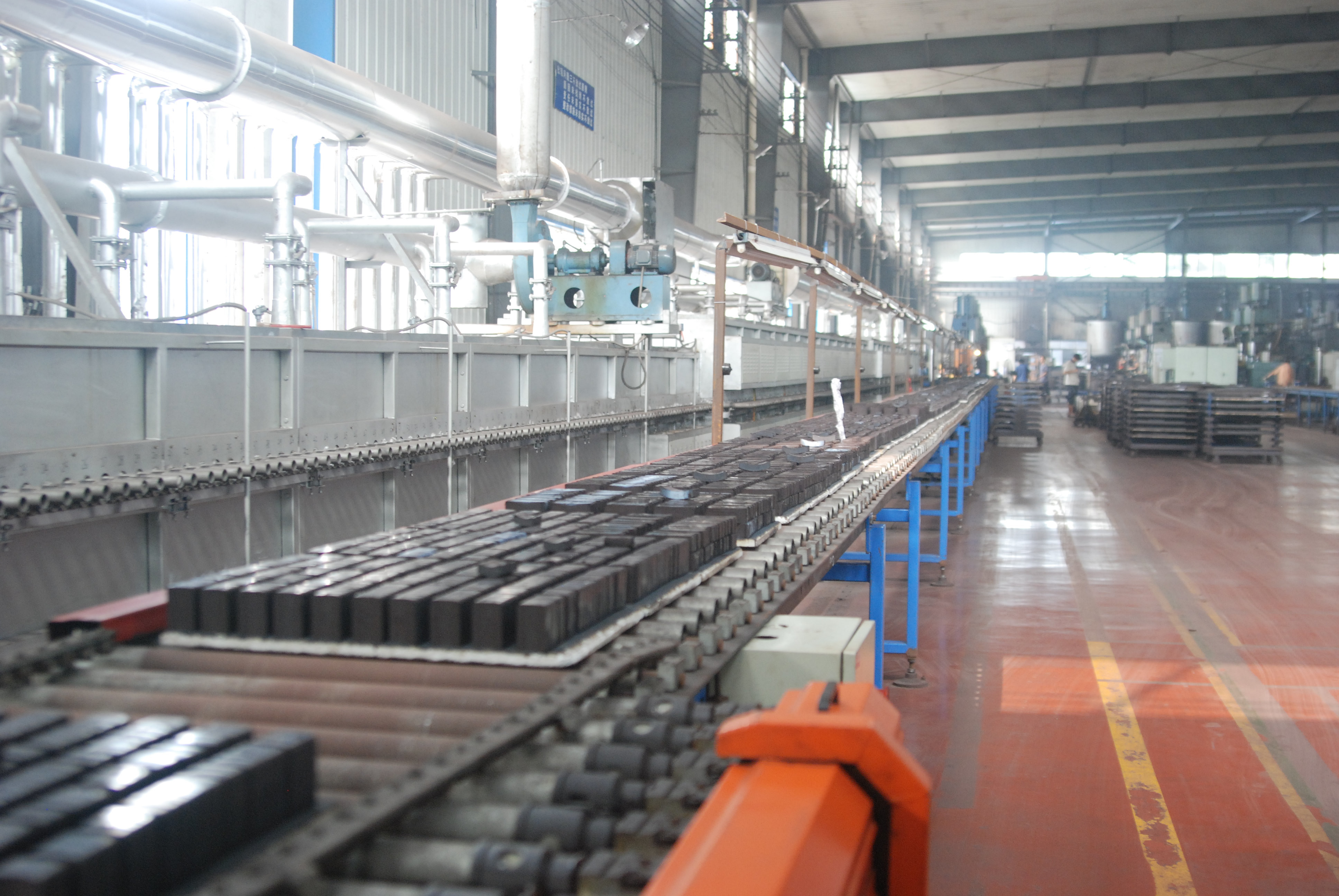 Colored Ferrite Segment Magnets Charcoal Gray Anti Corrosion Coating